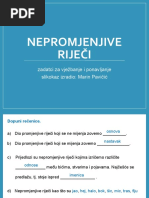 Pridjevi - Vježba Za 5 Razred Osnovne Škol | PDF
