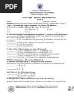 Grade 3 Project Anall Numerates | PDF