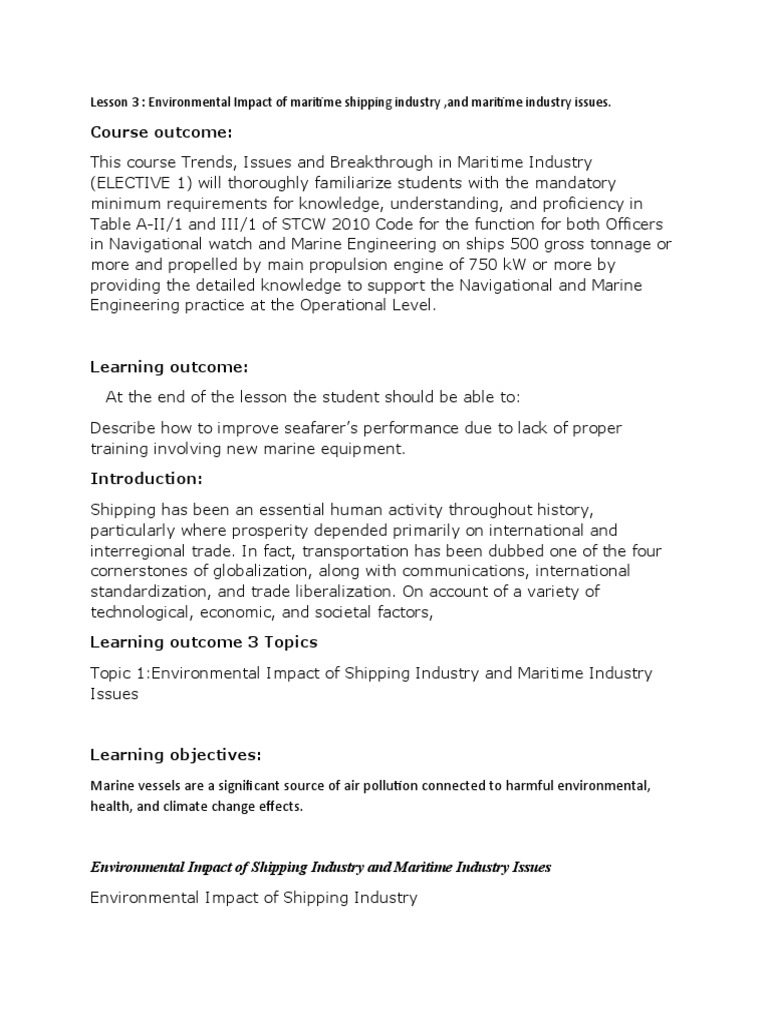 Electives Lesson 3 | PDF