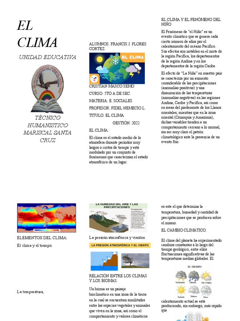 El Clima | PDF