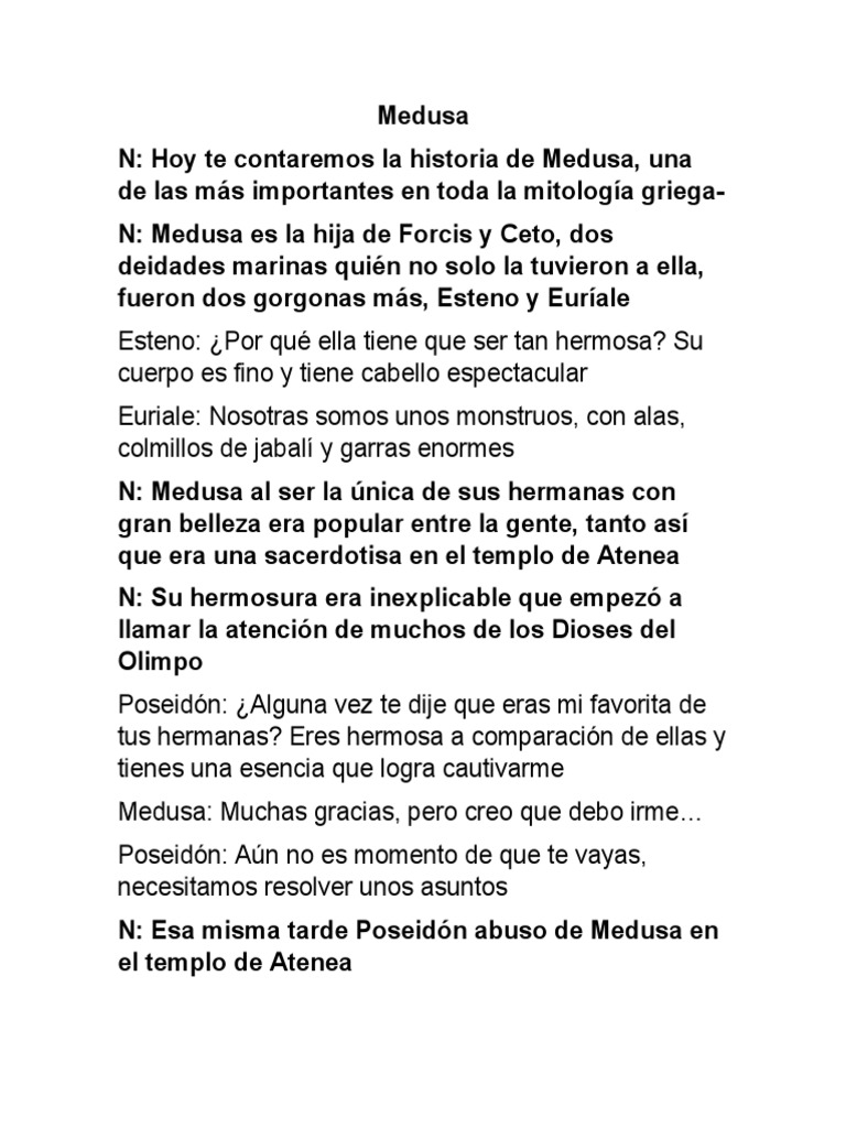 Medusa | PDF