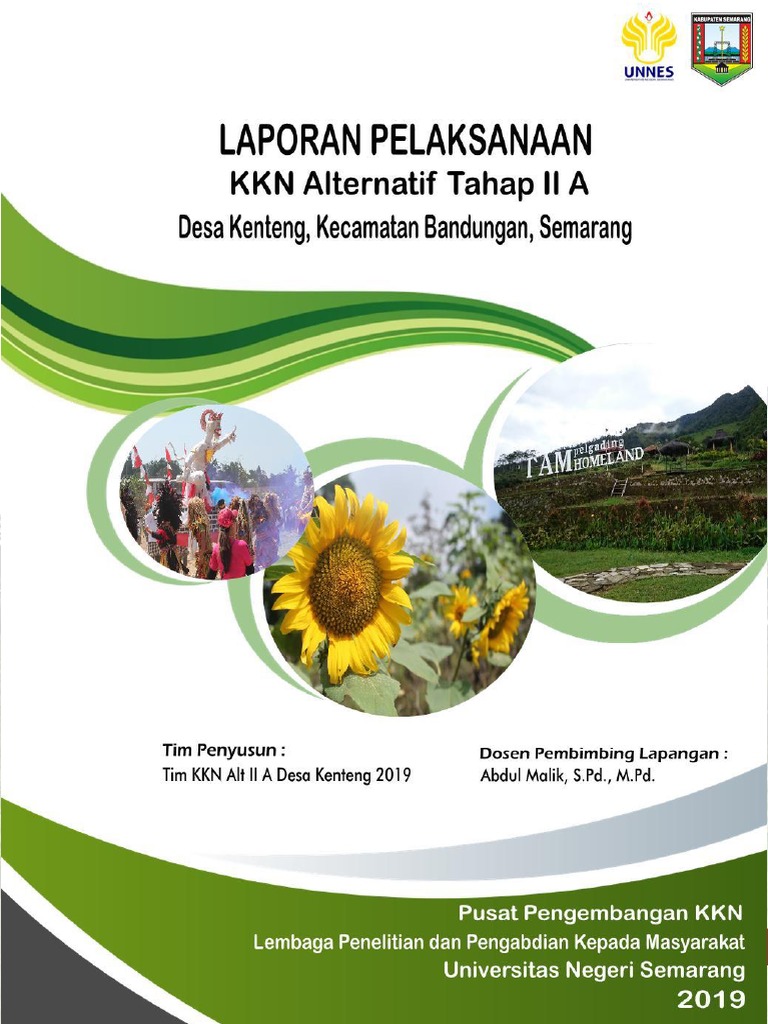 KKN Alternatif 2A UNNES di Desa Kenteng | PDF