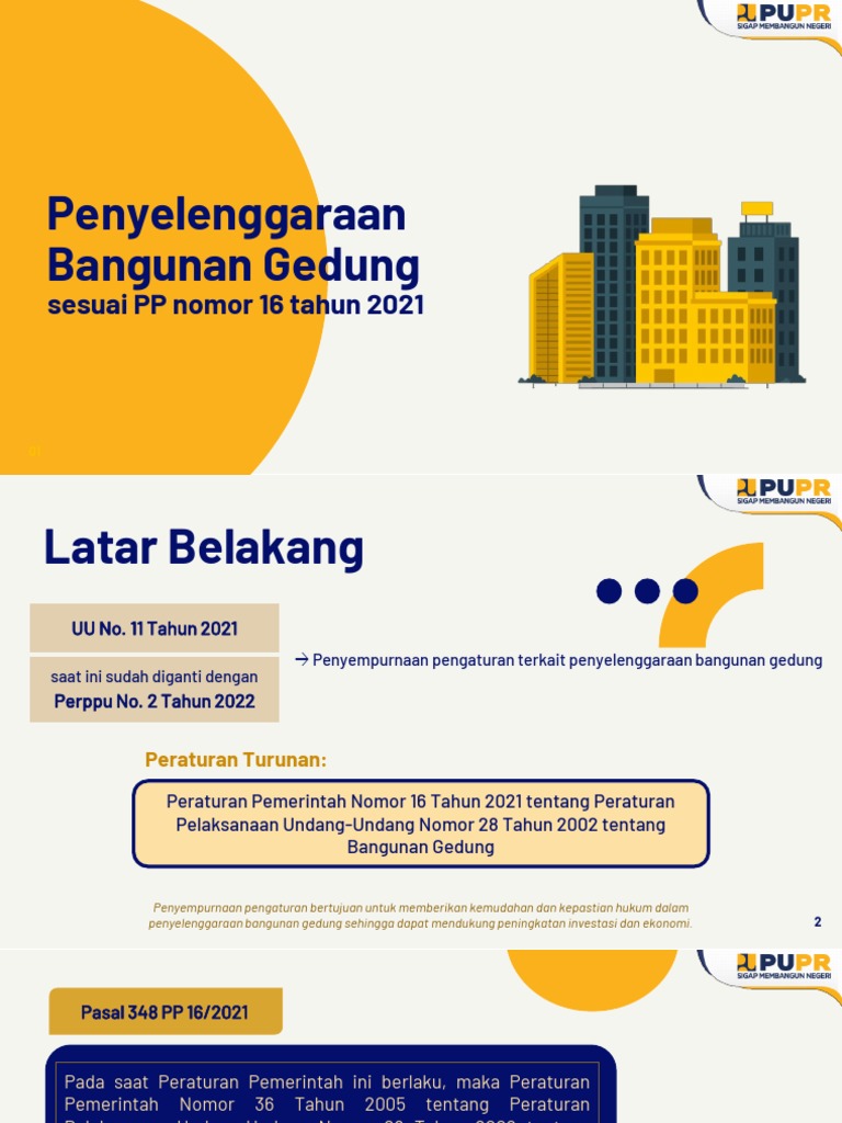 Penyelenggaraan BG Sesuai PP16 - BGU BGN PDF | PDF