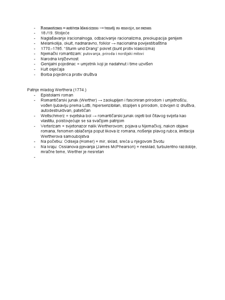 Werther za esej.docx | PDF