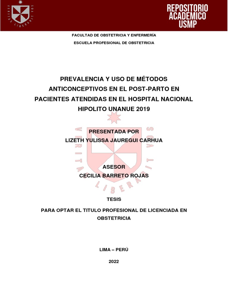 Jauregui CLY PDF | PDF | Control de la natalidad | Planificación familiar