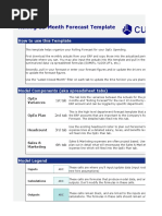 OpEx Budget Template | PDF | Microsoft Excel