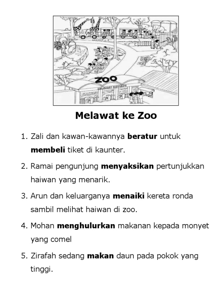 Melawat Ke Zoo | PDF