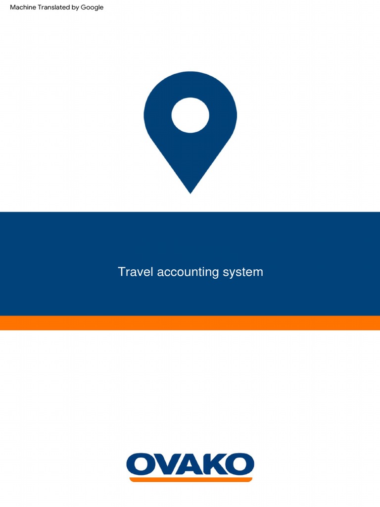 Manual Skovik Reseräkningssystem PDF | PDF