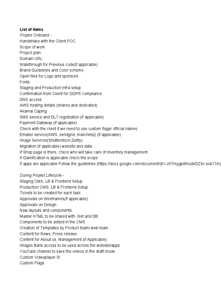 Website Requirements | PDF | Websites | Search Engine Optimization