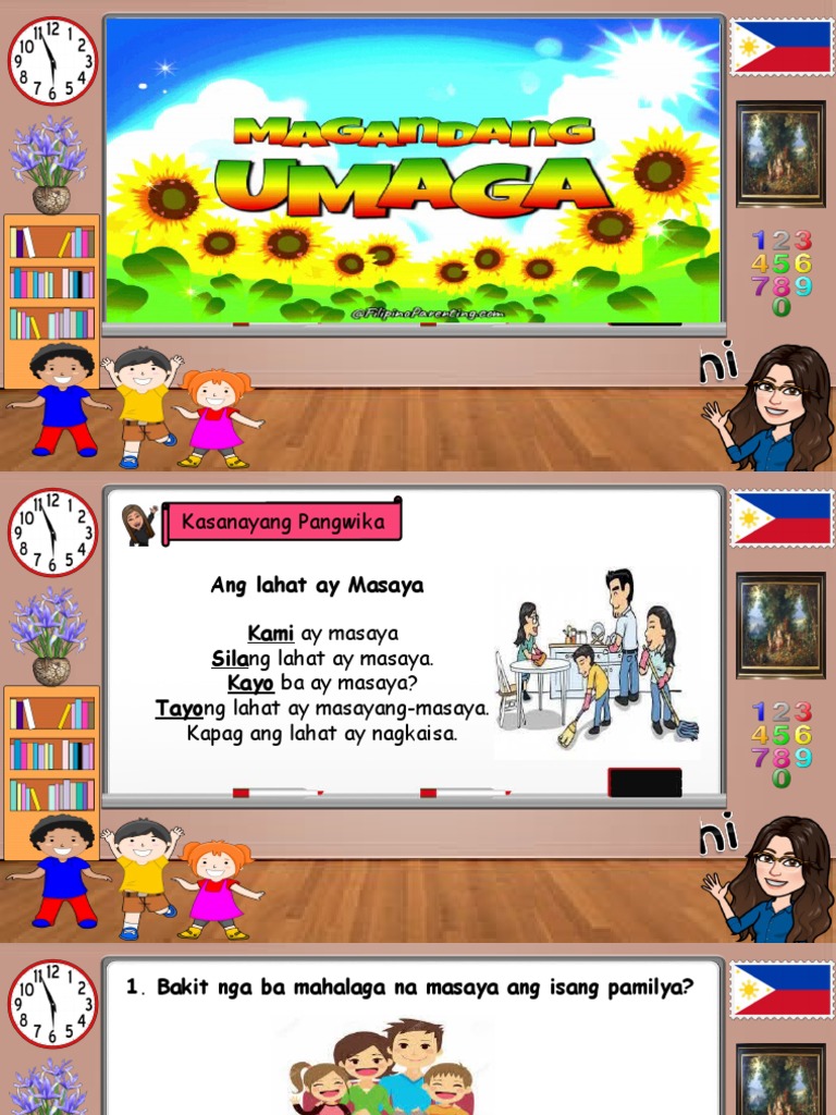 Grade 1 Filipino Kayo-Panghalip-03-31-23 | PDF
