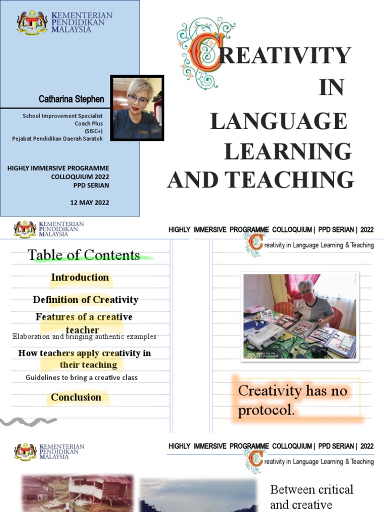 Creativity in Teaching and Learning | PDF