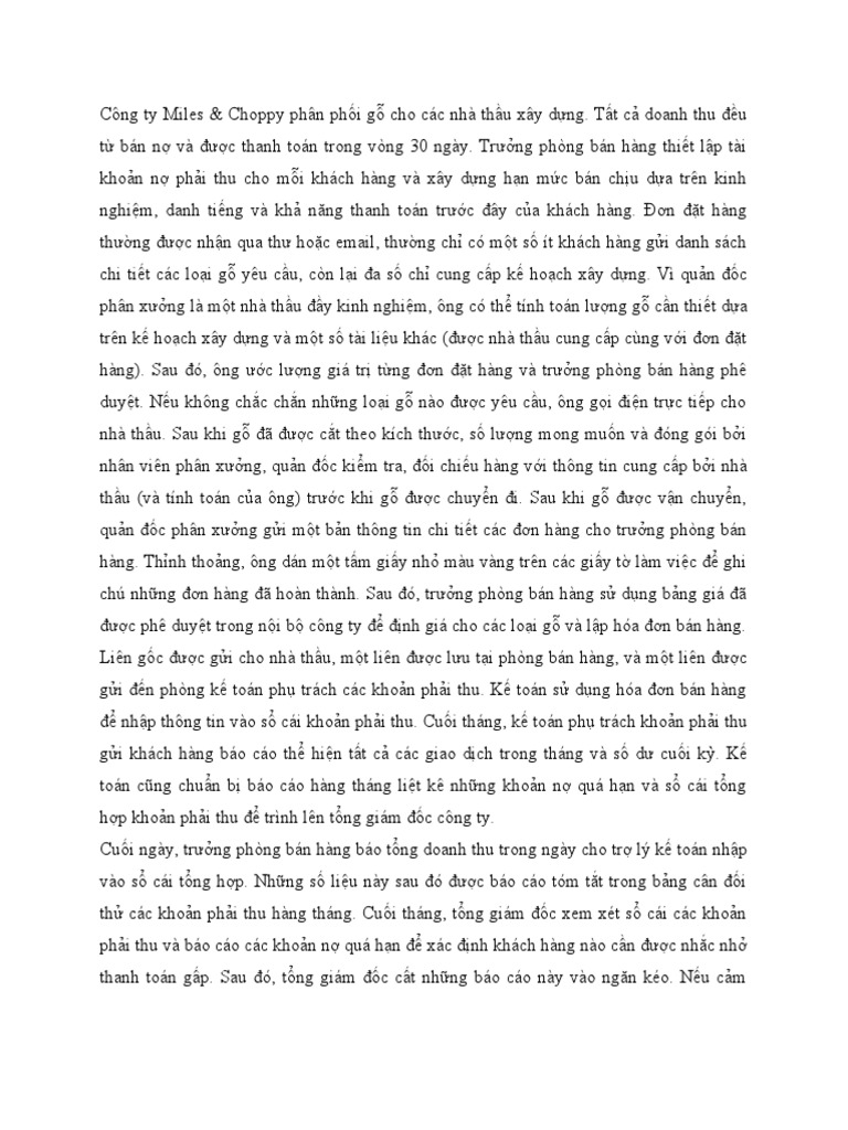 Công Ty Miles | PDF