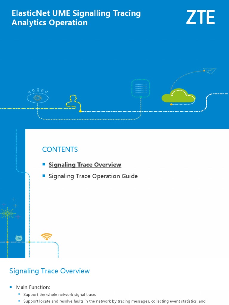 07 ElasticNet UME Signalling Tracing Analytics Operation_P39.pptx | PDF