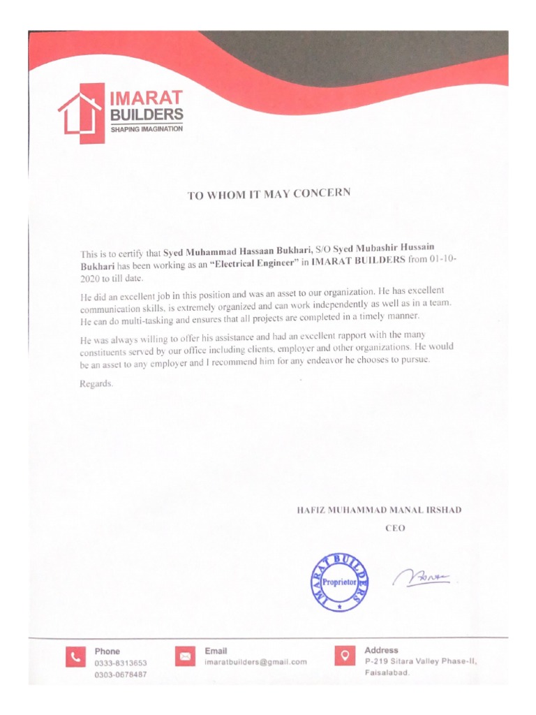 Work Experience Certificate.pdf | PDF