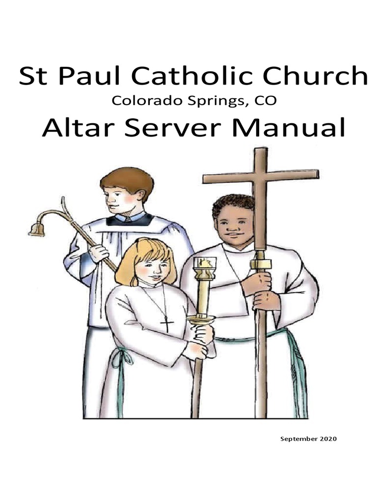 St Paul Catholic Church Altar Server Guide | PDF