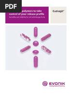 Eudragit L 100 PDF | PDF | Chemical Substances | Chemistry