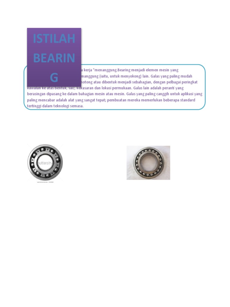 Bearing | PDF