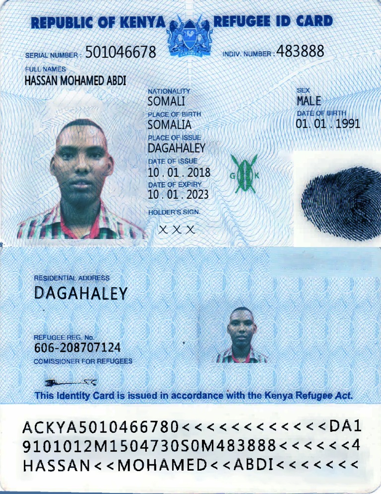 Refugee Id Kenya | PDF Refugee Id Kenya | PDF