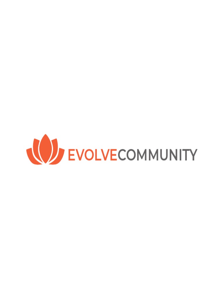 Evolve Community Logo PDF | PDF