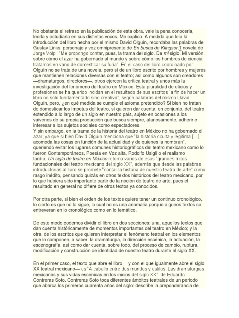 La Zarzuela y Opereta | PDF | Teatro | México