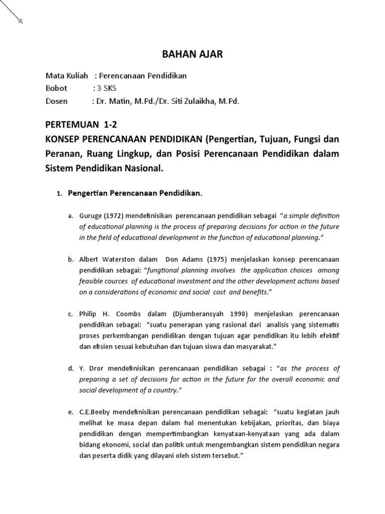 Bahan Ajar PP S2 | PDF