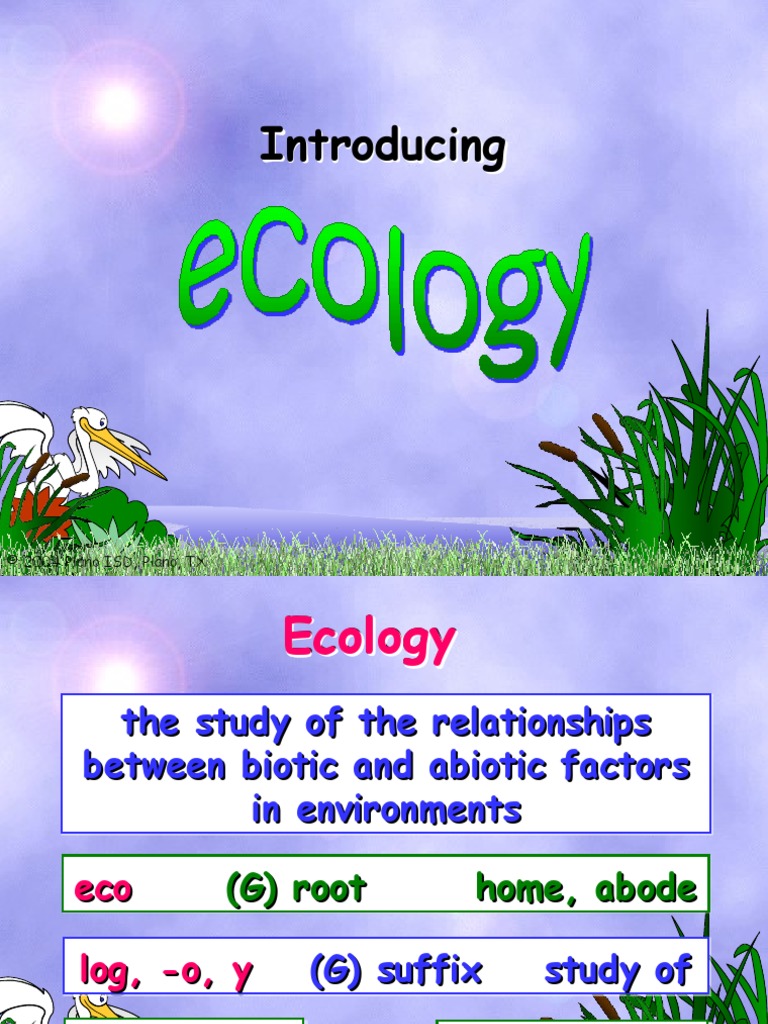 biotic and abiotic factors.ppt | PDF | Ecosystem | Ecology