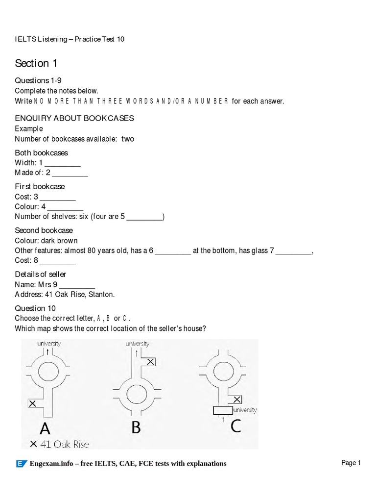 Ielts Listening Practice Test Pdf Water Freezing