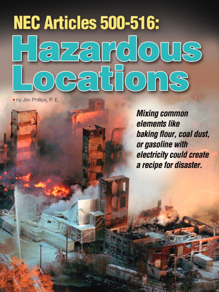 NEC Digest Hazardous Locations | PDF