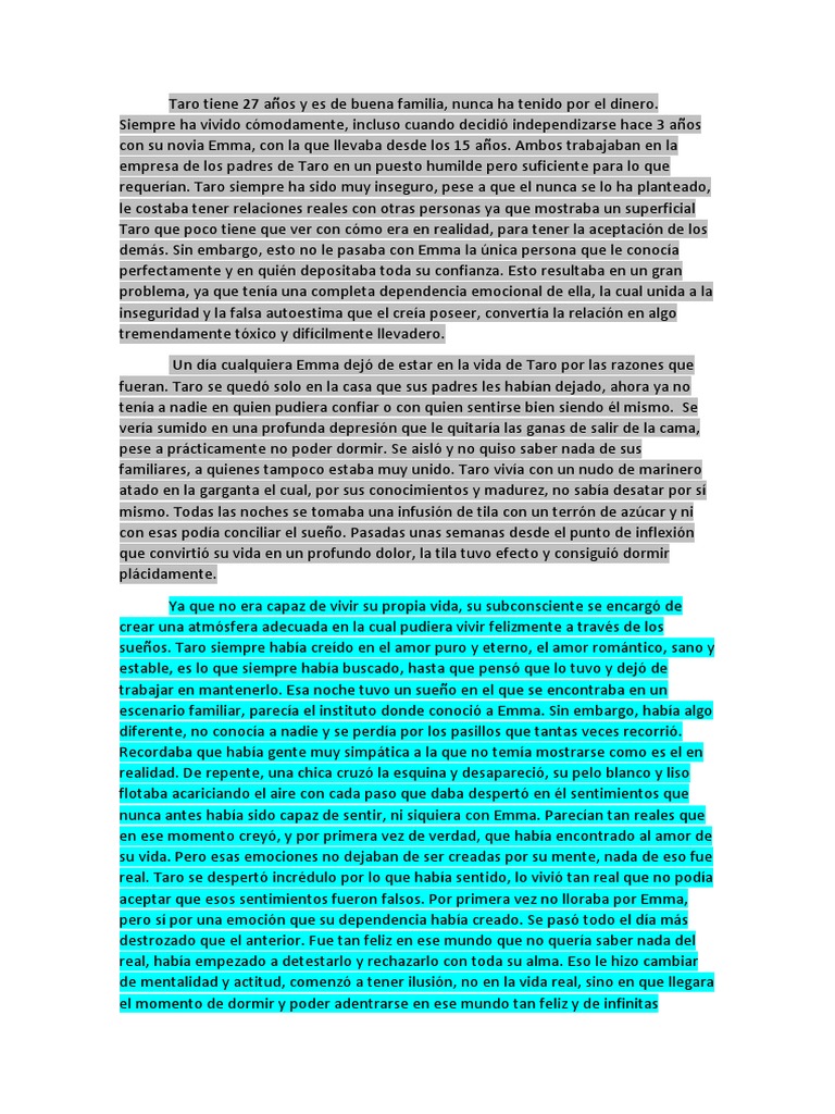 TFG PDF | PDF | Amor | Sueño