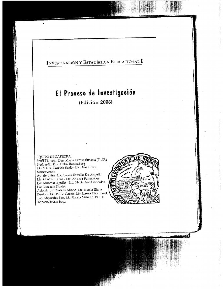 Sirvent 2006 PDF | PDF Sirvent 2006 PDF | PDF