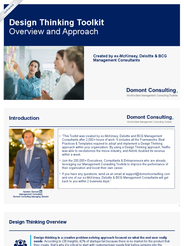 Design Thinking Toolkit - Overview and Approach | PDF | Mobile App ...