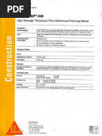 Sikaquick - 1000 | PDF | Concrete | Strength Of Materials