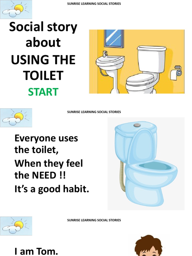 Using The Toilet Social Story | PDF