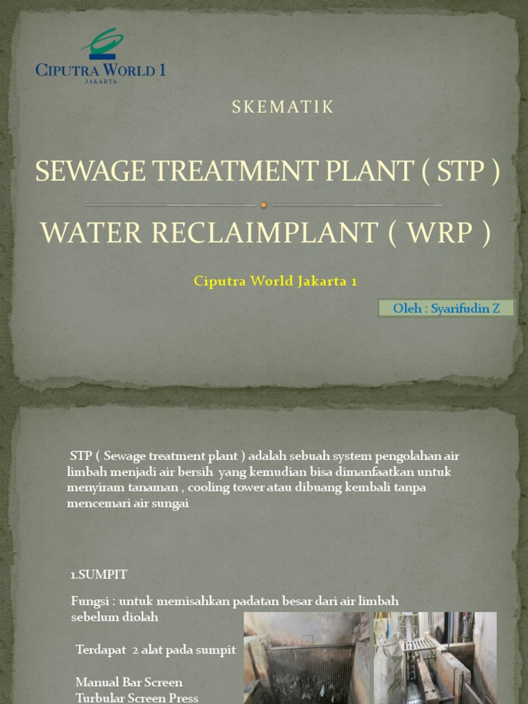 Skematik STP & WRP | PDF