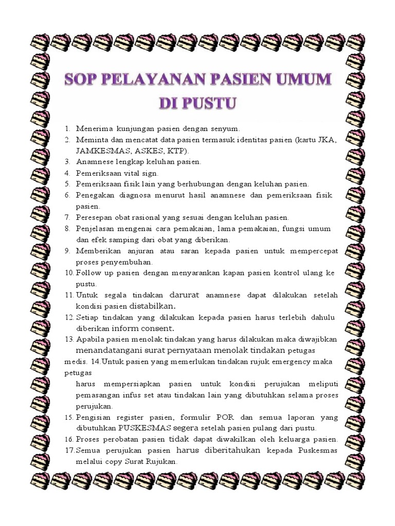Sop Pustu | PDF