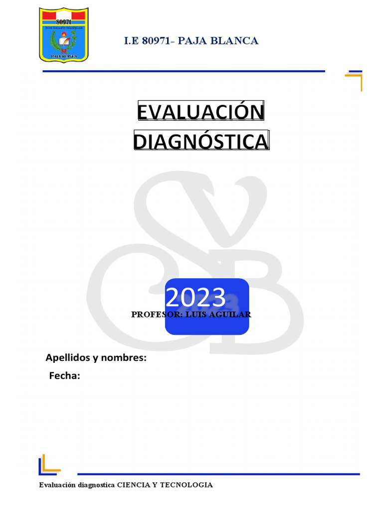 Evaluación diagnóstica 4°.docx | PDF | Carbón | Hidrocarburos