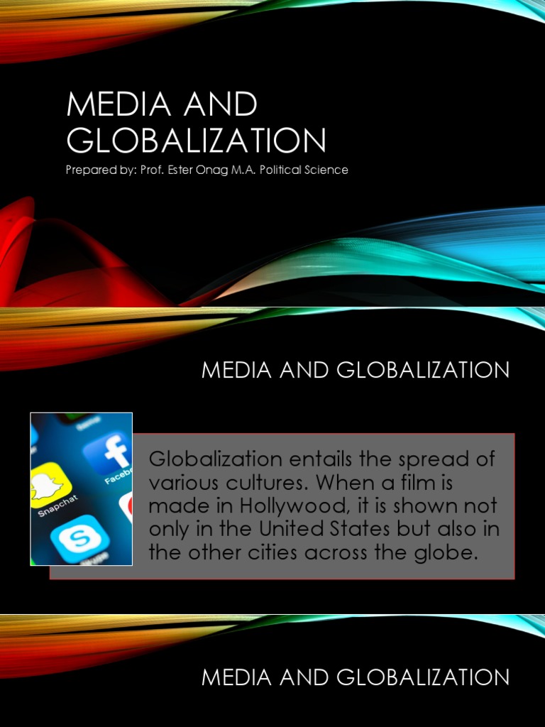 Module 8 Media and Globalization | PDF