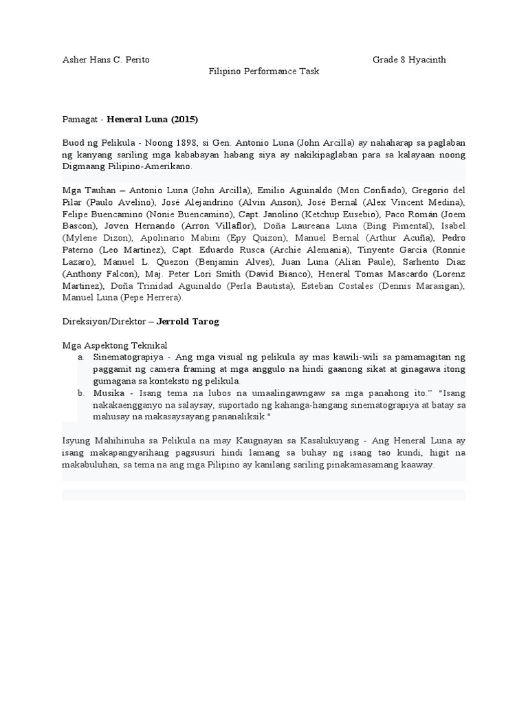 Pelikula | PDF