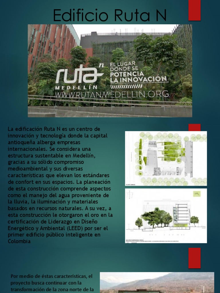 Edificio Ruta N: Innovación en Medellín | PDF