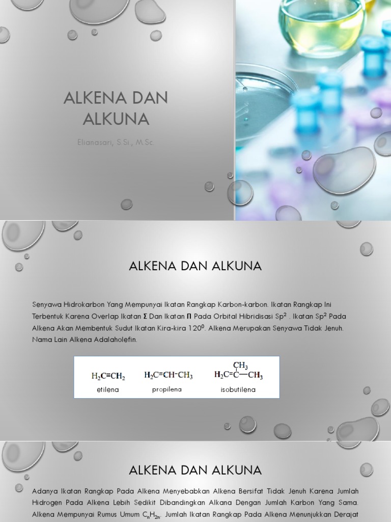 Alkena Dan Alkuna PDF | PDF