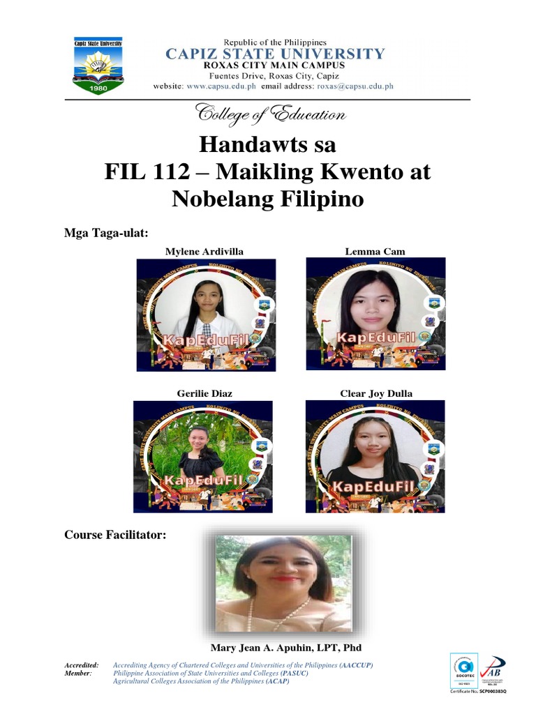 Handawts Sa FIL 112 PDF | PDF