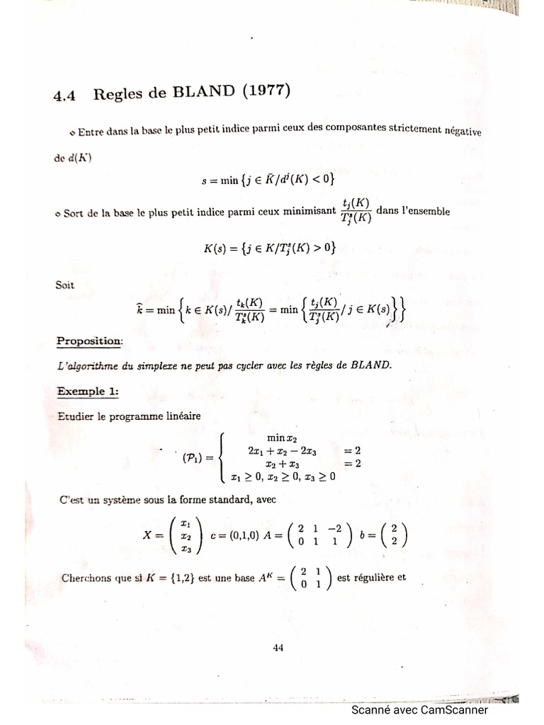 Cours Chap3-Regle de BLAND | PDF
