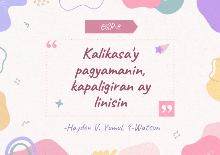 ESP 9 Slogan PDF | PDF