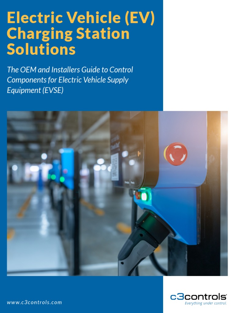 EV Charging Station Components Guide | PDF | Electric Vehicle | Plug In ...