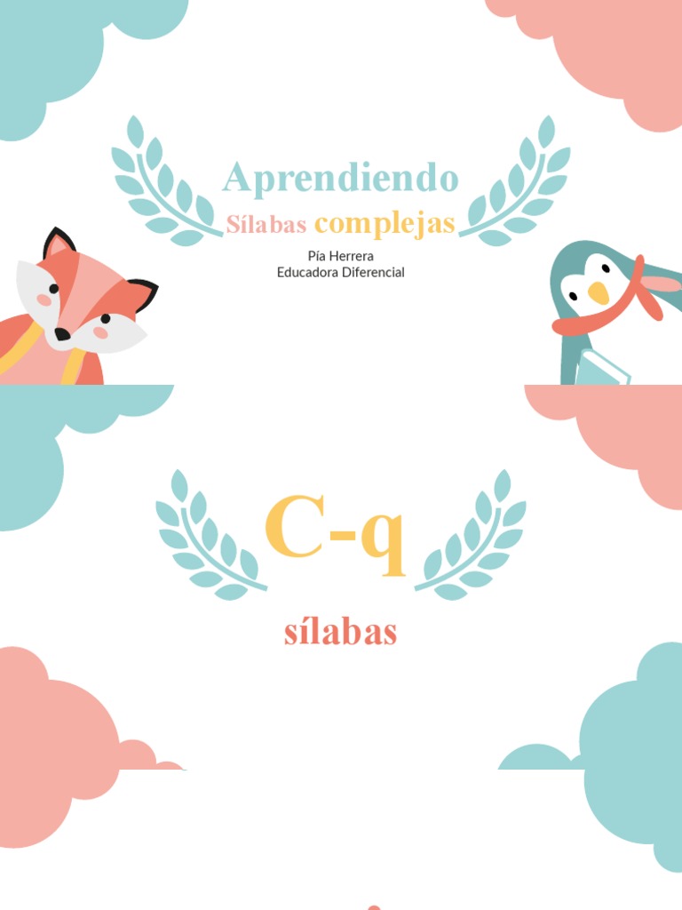 Silabas Complejas | PDF