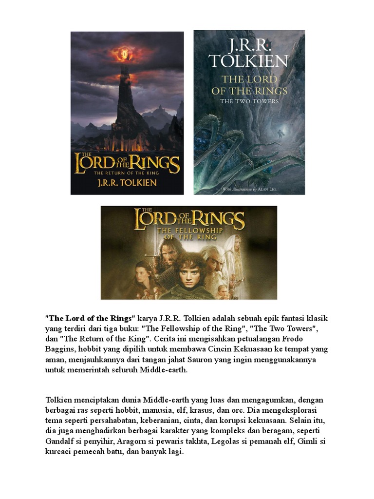 Resensi - The Lord of The Rings PDF | PDF