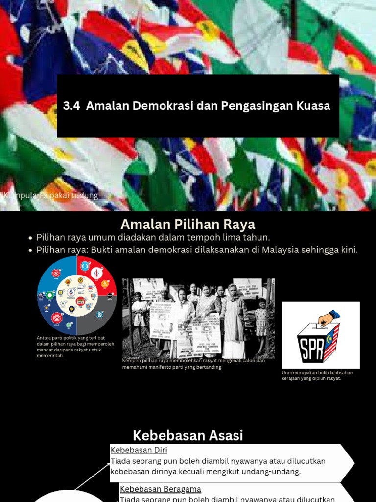 3.4 Amalan Demokrasi Dan Pengasingan Kuasa PDF | PDF
