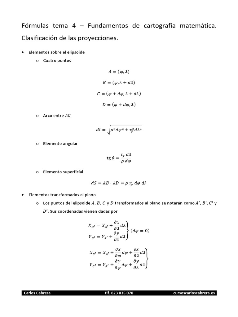 Formulas_tema_4_Fundamentos_de_cartografia_matematica_Clasificacion_de_las_proyecciones.pdf ...
