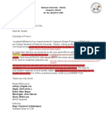 Request Letter For Sound System1 | PDF