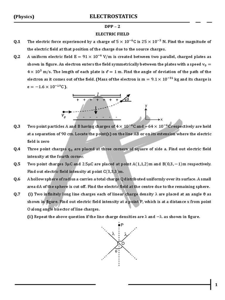Dpp-2 Electrostatic | PDF